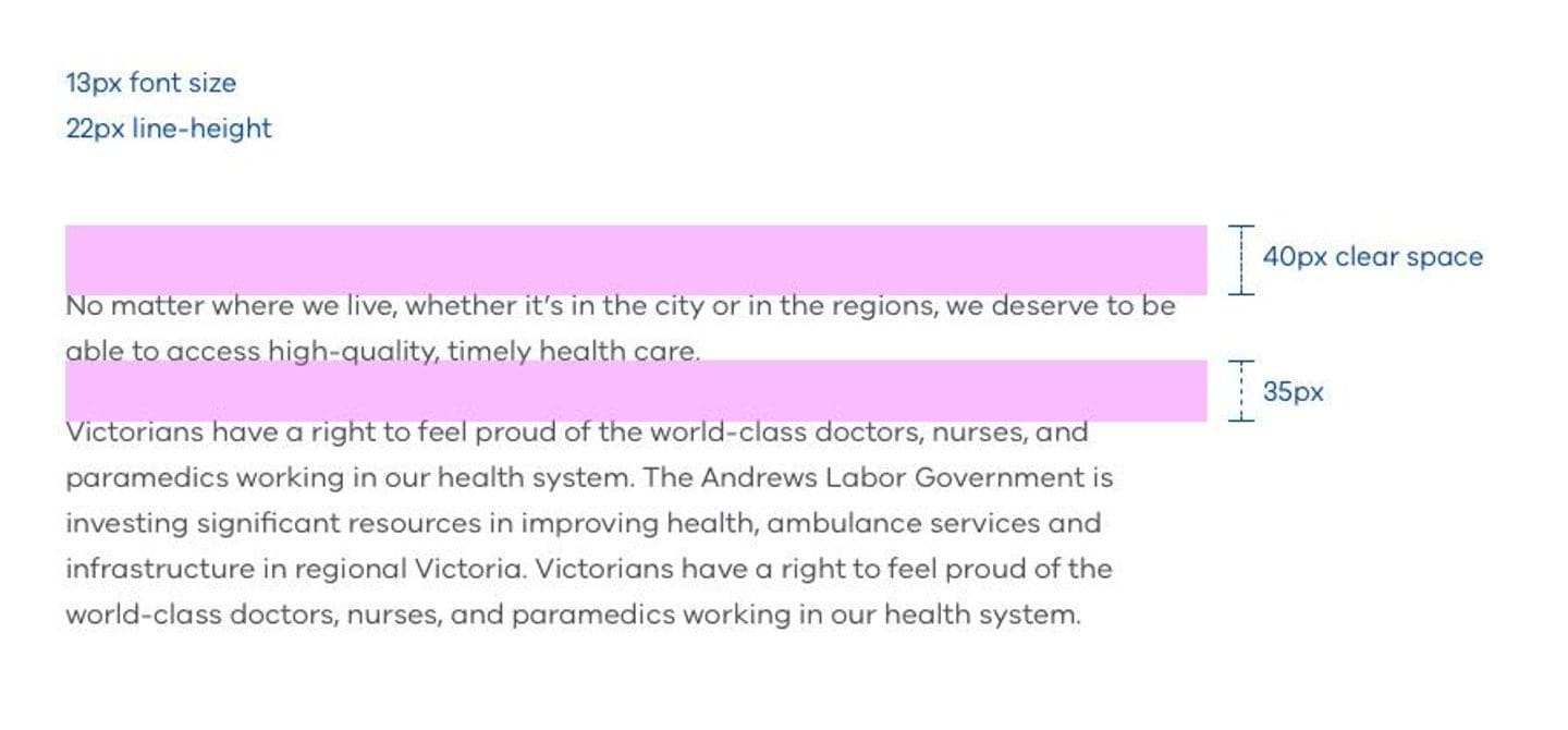 Typography and accessible colour - digital guides | vic.gov.au