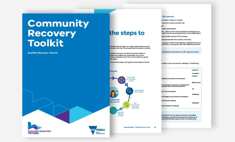 Community Recovery Toolkit | vic.gov.au