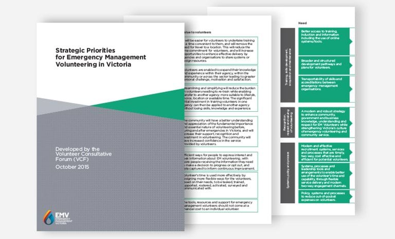 Strategic Priorities for Emergency Management Volunteering in Victoria ...