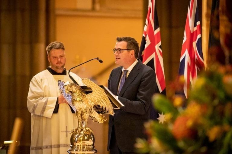 State Funeral Service for Father Robert (Bob) John Maguire AM RFD | vic ...
