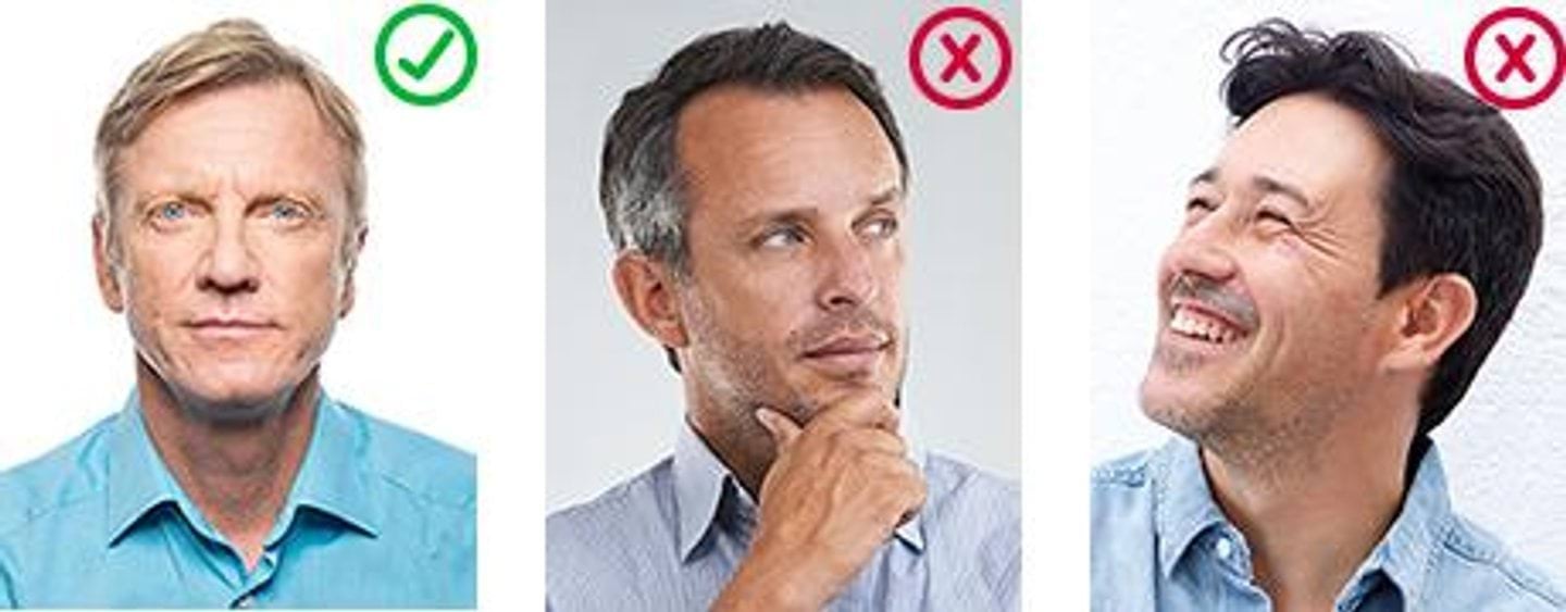 Requirements for an acceptable photo for your Working with Children ...