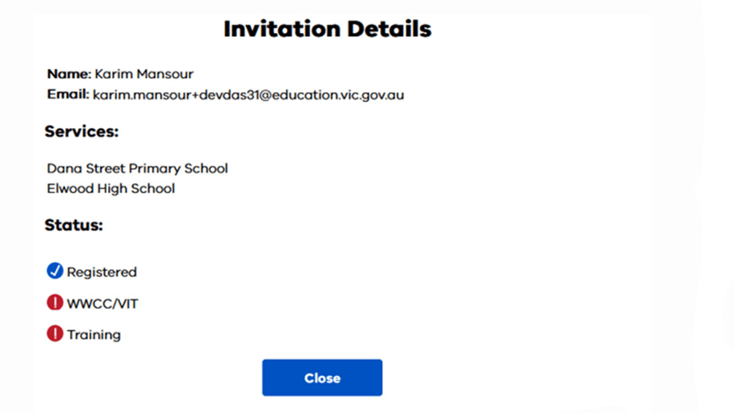 Section 5: How do I manage my Child Link Users? | vic.gov.au