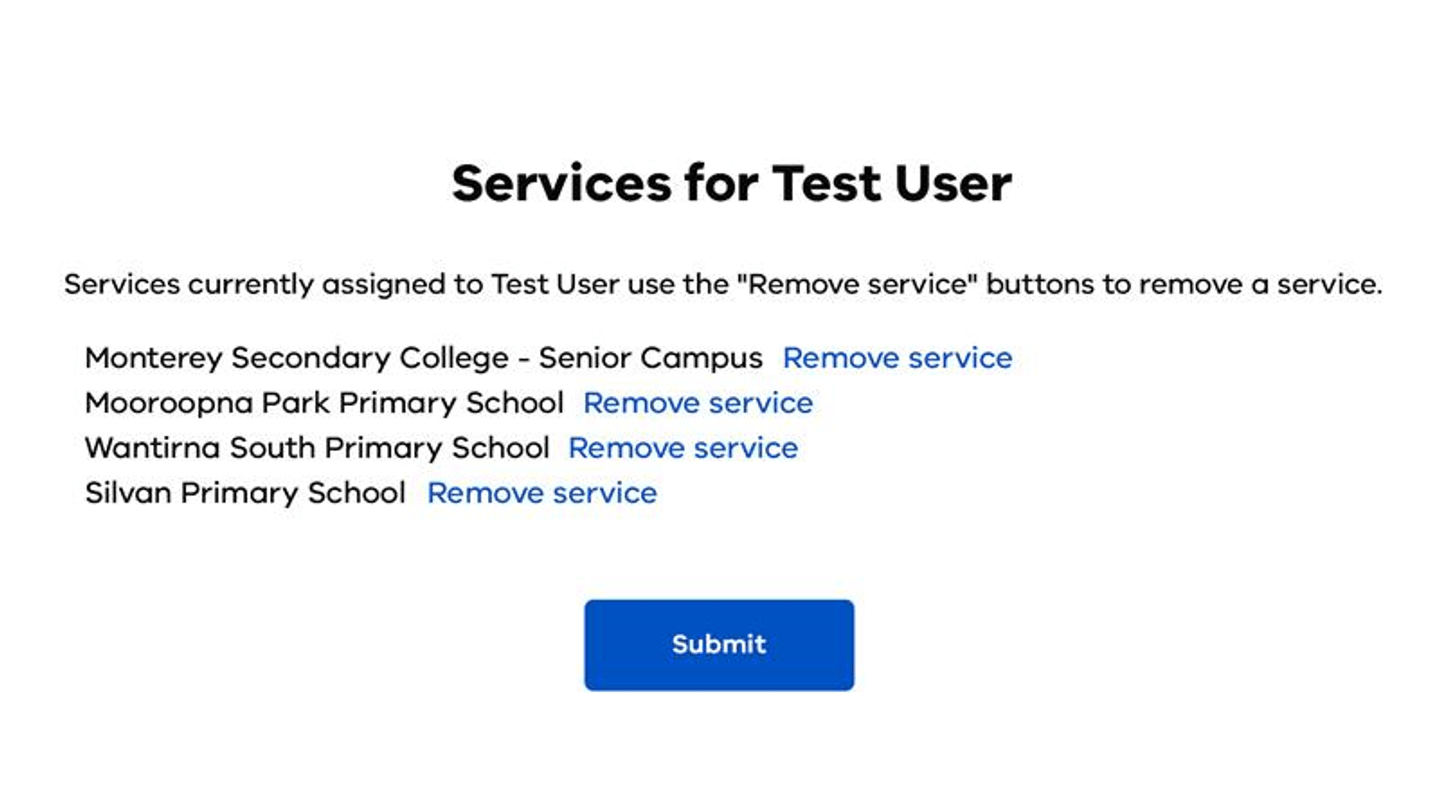 Section 5: How do I manage my Child Link Users? | vic.gov.au