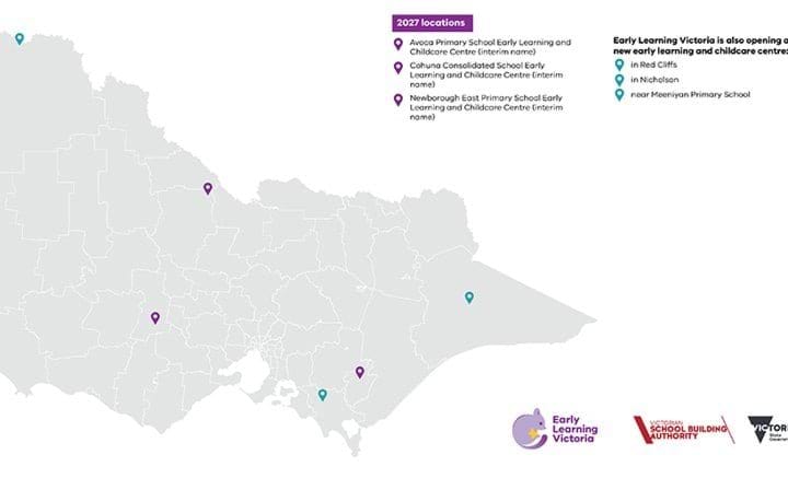 Locations announced for new early learning and childcare centres | vic ...
