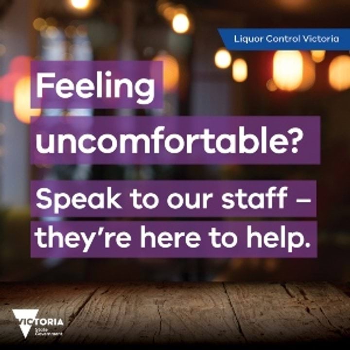 Signs to display where customers buy alcohol | vic.gov.au