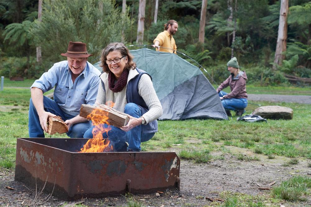 Remember the essentials for Easter camping | vic.gov.au